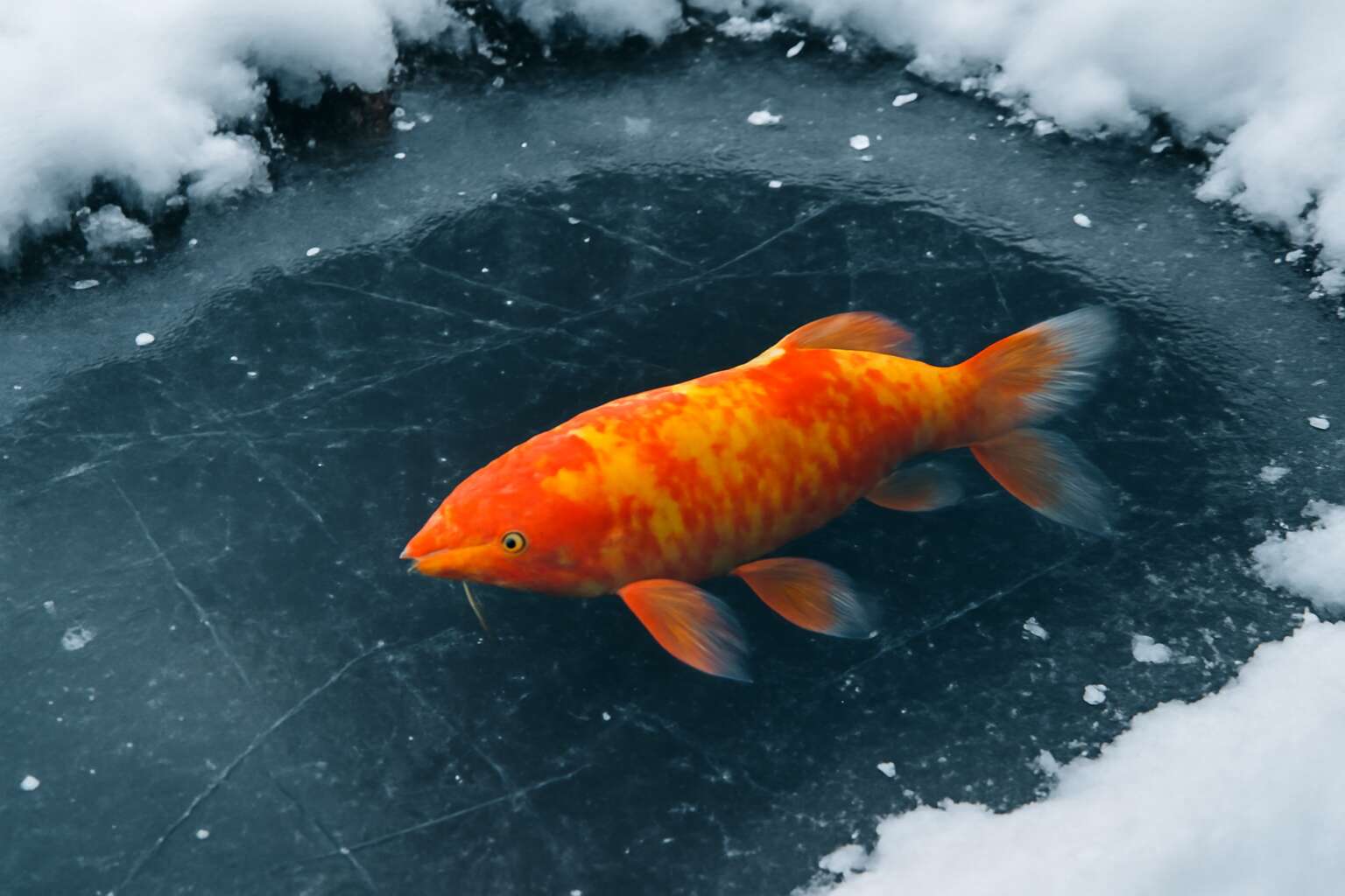Can Koi Survive Frozen Pond? Essential Tips for Winter Survival and ...