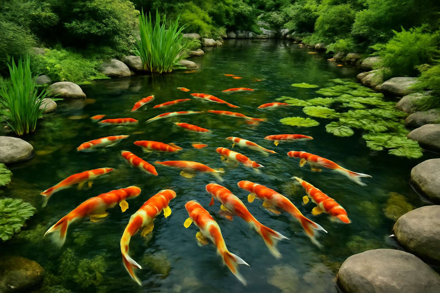 Discover the Perfect Size for Your Tranquil Oasis: How Big Koi Pond ...