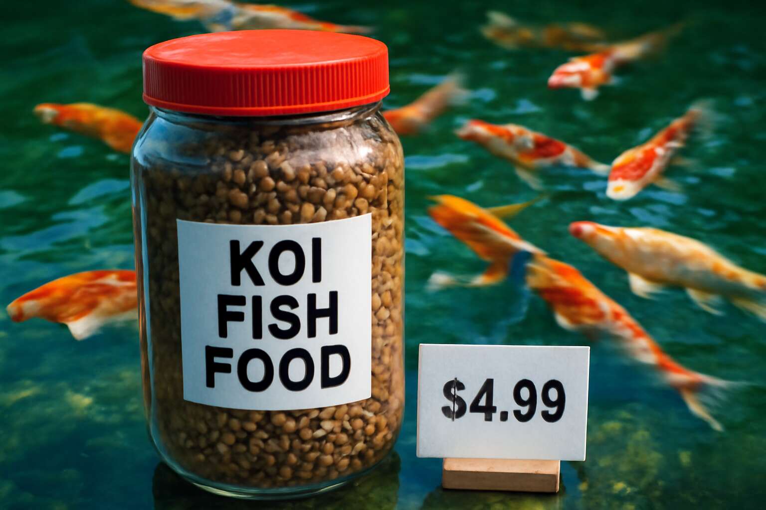 Koi Fish Care: how much is koi fish food and where to save on feed ...